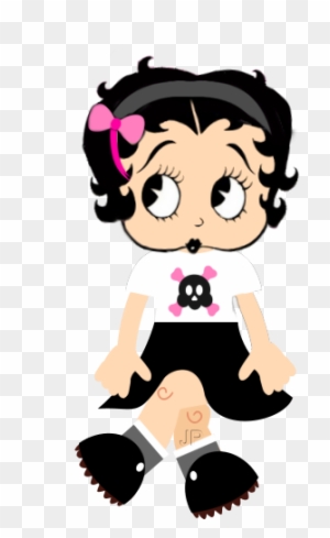 Little Emo Boop - Betty Boop - Free Transparent PNG Clipart Images Download