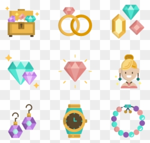 Jewelry 30 Icons - Jewelry Vector Png - Free Transparent PNG Clipart ...