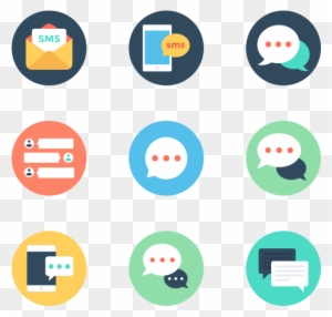 Text Messaging 50 Icons - Messaging Icon - Free Transparent PNG Clipart ...