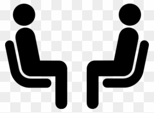 Interview People Symbol Icon Recruitment E - Interview Symbol - Free ...