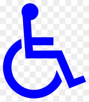 Wheelchair Symbol - Free Transparent PNG Clipart Images Download