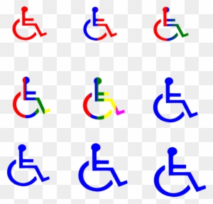 Draw A Handicap Sign - Free Transparent PNG Clipart Images Download