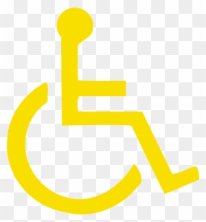 Light Pink Handicapped Symbol Clip Art At Clker - Disabled Symbol Sign ...