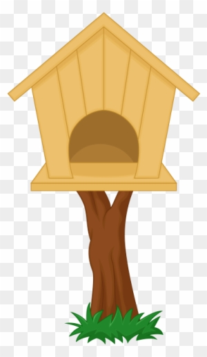 Build A Den - Bird House Cartoon - Free Transparent PNG Clipart Images ...