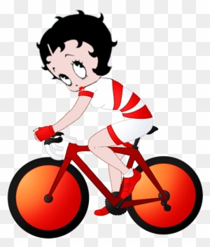 Betty Boop - Cycle Racing - Bicycle - Betty Boop - Free Transparent PNG ...