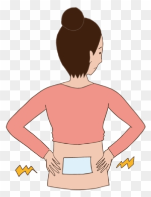 A Woman With Low Back Pain - Illustration - Free Transparent PNG ...