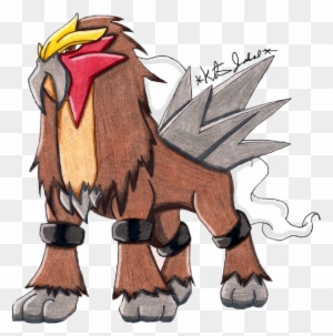 Lord Of The Volcano - Entei Animated Gif - Free Transparent PNG Clipart ...