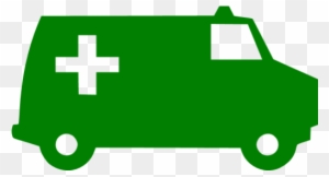 Green Clipart Ambulance - Blue Ambulance Icon Png - Free Transparent ...
