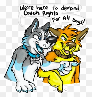 Dog Rights Advocacy - Cartoon - Free Transparent PNG Clipart Images ...