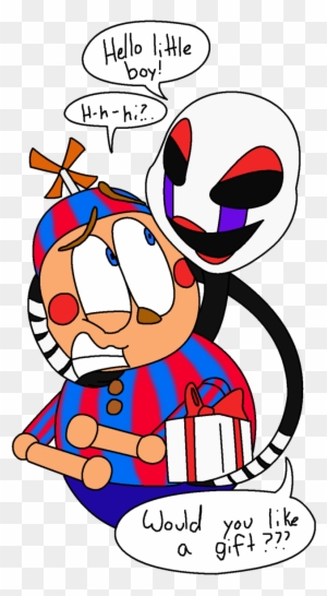 Amanddica Ennard X Puppet - Fnaf Puppet X Ennard - Full Size PNG ...