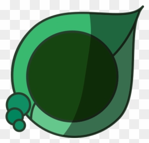 Leaf With Bubbles Concept Vector Icon Illustration - Illustration ...
