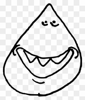 Free Cartoon Monster - Animasi Monster Hitam Putih - Free Transparent ...