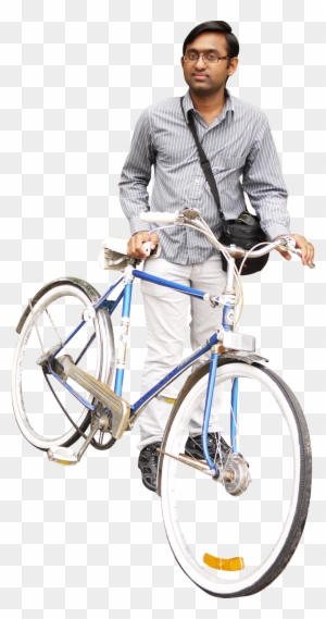Man With Bicycle Png Image - Person With Bike Png - Full Size PNG ...