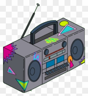 Endless Summer Boom Box - Cartoon Boombox Png - Free Transparent PNG ...