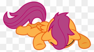 Sad Scootaloo By Racefox - Mlp Base Scootaloo Sad - Free Transparent ...