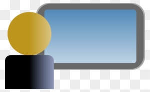 Person Computer, Lcd, Screen, Flat, User, People, Person - Circle ...