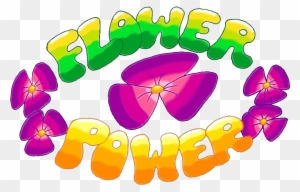 Flower Power Logo - Art - Free Transparent PNG Clipart Images Download