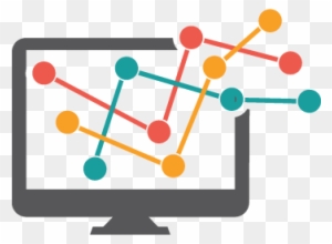 Image Of Computer With Graph - Data-driven - Free Transparent PNG ...