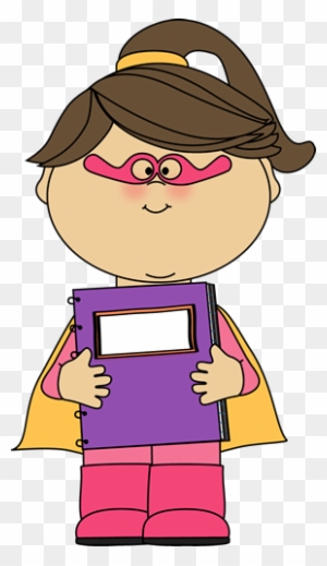 Data Math Cliparts - Superhero Reading Clipart - Free Transparent PNG ...