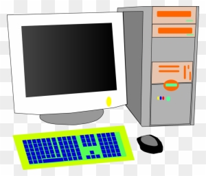 Pc Clipart - - Desktop Computer Vector Png - Free Transparent PNG ...