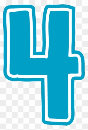 Number 4 Clipart - Number 4 Clip Art - Free Transparent PNG Clipart ...