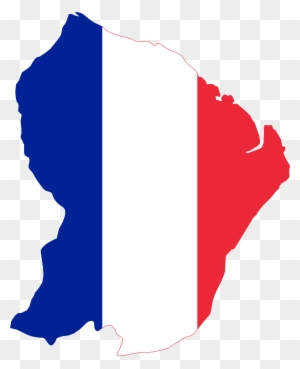 Flag Map Of French Guiana - French Guiana Flag And Map Throw Blanket ...