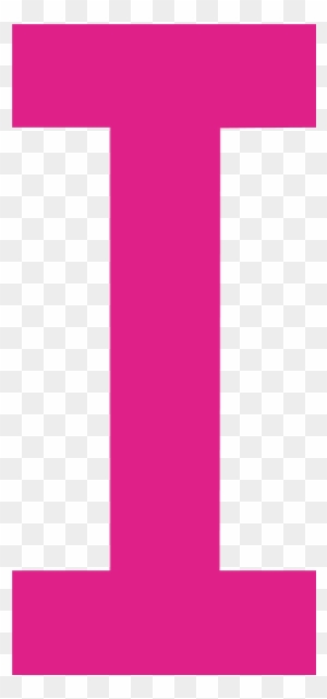 Pink Letter I Images