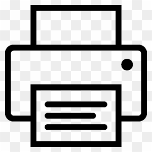 Print Icon Round Png - Free Transparent PNG Clipart Images Download