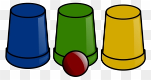 How To Set Use Cups And Ball Svg Vector - 3 Cups And A Ball - Free ...