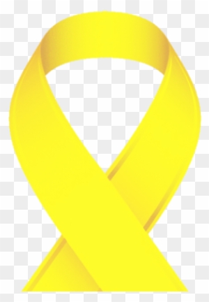 Yellow Cancer Ribbon Png