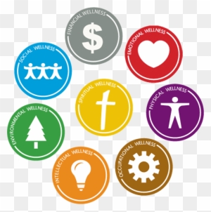 The Wellness Model - Health And Wellness Symbols - Free Transparent PNG ...