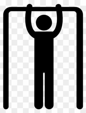Size - Stick Man Doing Pull Ups - Free Transparent PNG Clipart Images ...
