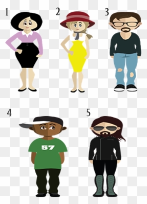 La Ropa Y Los Colores Son Los Temas De Esta Entrada - Cartoon - Free ...