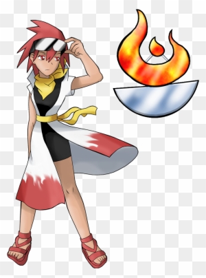 Pokemon Ff Gym Leader Mckenzie By Keh-ven - Fire Type Gym Leaders ...