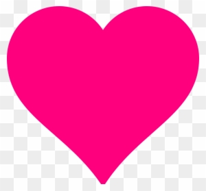 Dark Pink Heart Clipart