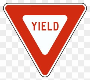 Yield Sign Mutcd R1-2 - Us Give Way Sign - Free Transparent PNG Clipart ...
