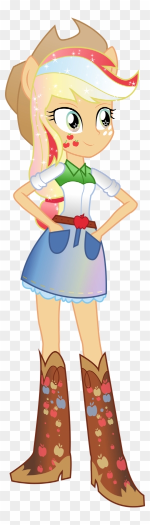 Applejack Rainbowfied By Theshadowstone On Deviantart - My Little Pony ...