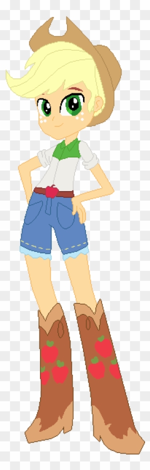 Applejack Equestria Girls Genderbend By Mjjfan10 - Applejack - Free ...