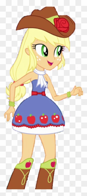 Jeffersonfan99, Bare Shoulders, Boots, Clothes, Equestria - Applejack ...