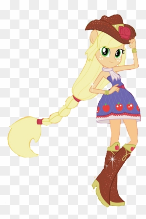 Mlp Applejack Eg Vector - Free Transparent PNG Clipart Images Download