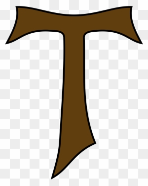 Open - Red Tau Cross - Free Transparent PNG Clipart Images Download