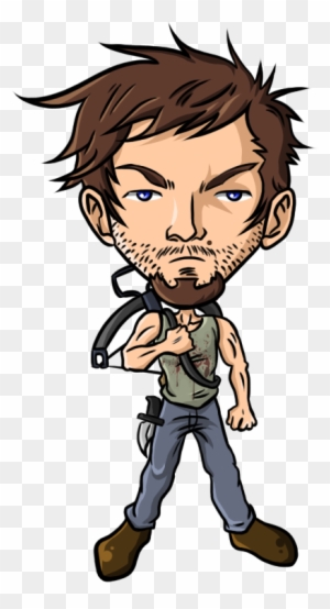 Daryl Dixon The Walking Dead Chibi By Cromarlimo-d5wfdyb - Walking Dead ...