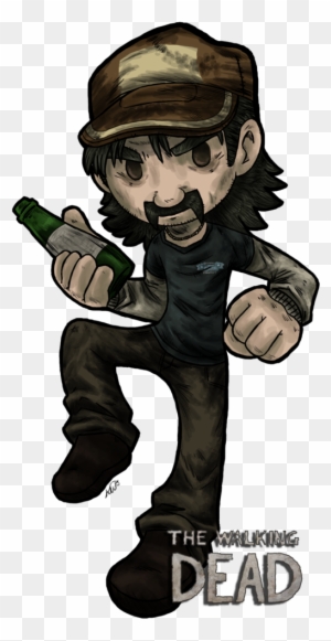 "once Upon A Noob-" • Little Chibi Kenny Is Finally - The Walking Dead ...
