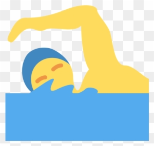 Twitter - Twitter Swimming Emoji - Free Transparent PNG Clipart Images ...