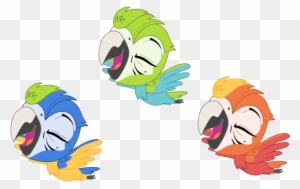 Lps Dancing Macaws Vector By Varg45 - Cartoon - Free Transparent PNG ...