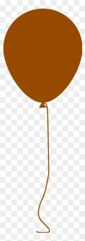 Brown Balloon 2 Icon Free Brown Party Icons - Brown Balloon Clipart ...