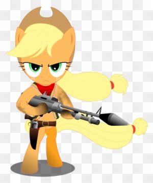 Gonein10seconds, Bandolier, Bipedal, Gun, Pony, Revolver, - Cartoon ...