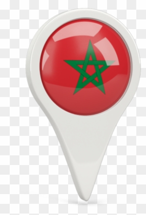 Illustration Of Flag Of Morocco - Emblem - Free Transparent PNG Clipart ...