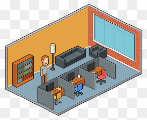Hospital Room - Pixel Art - Free Transparent PNG Clipart Images Download