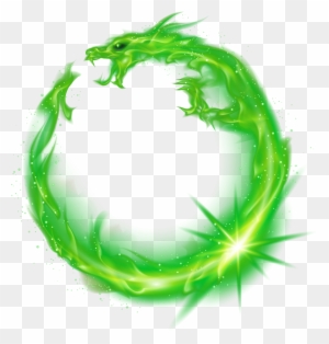 Animated Green Fire